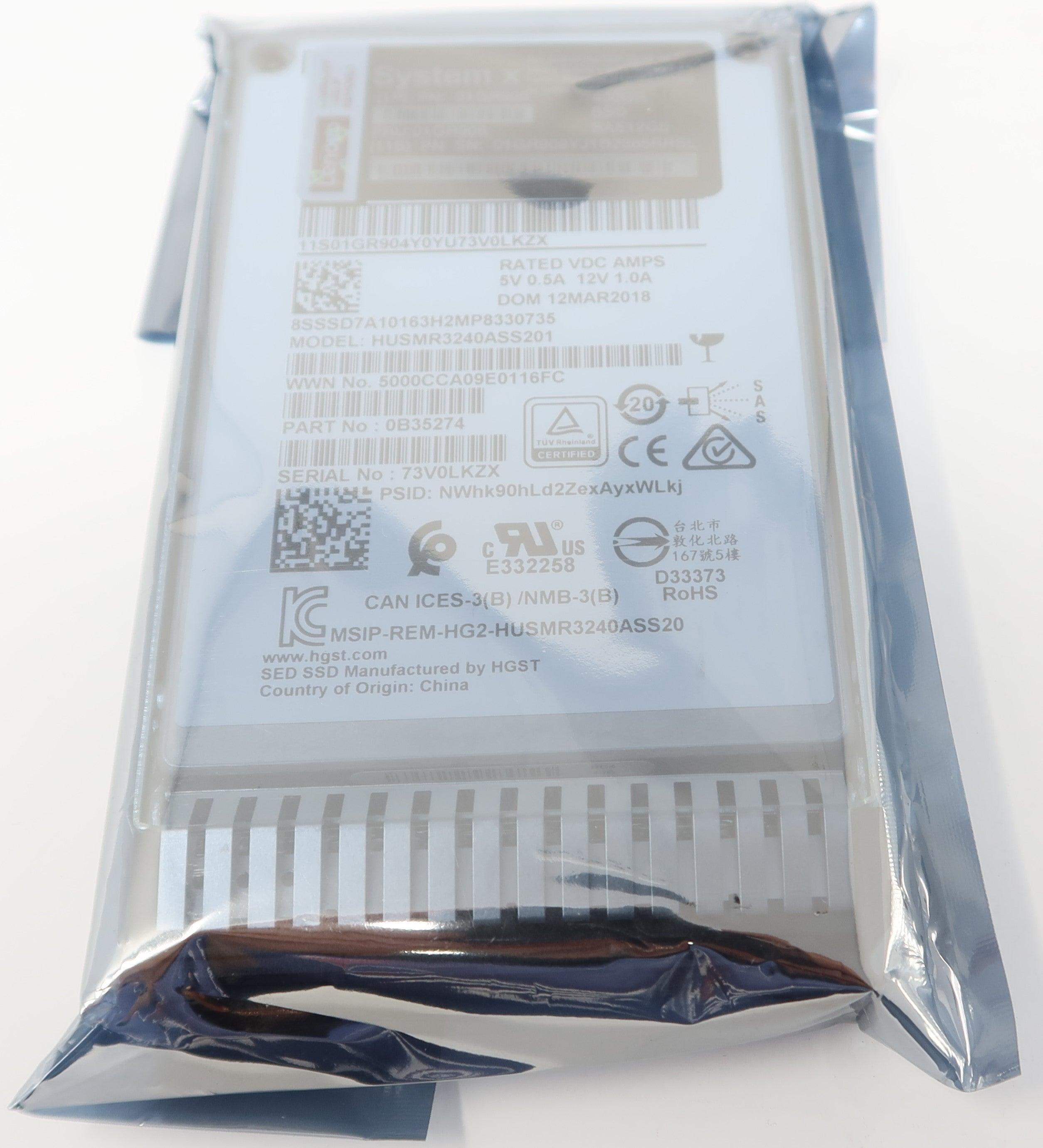 Lenovo 400GB 12G SED 2.5" SAS SSD