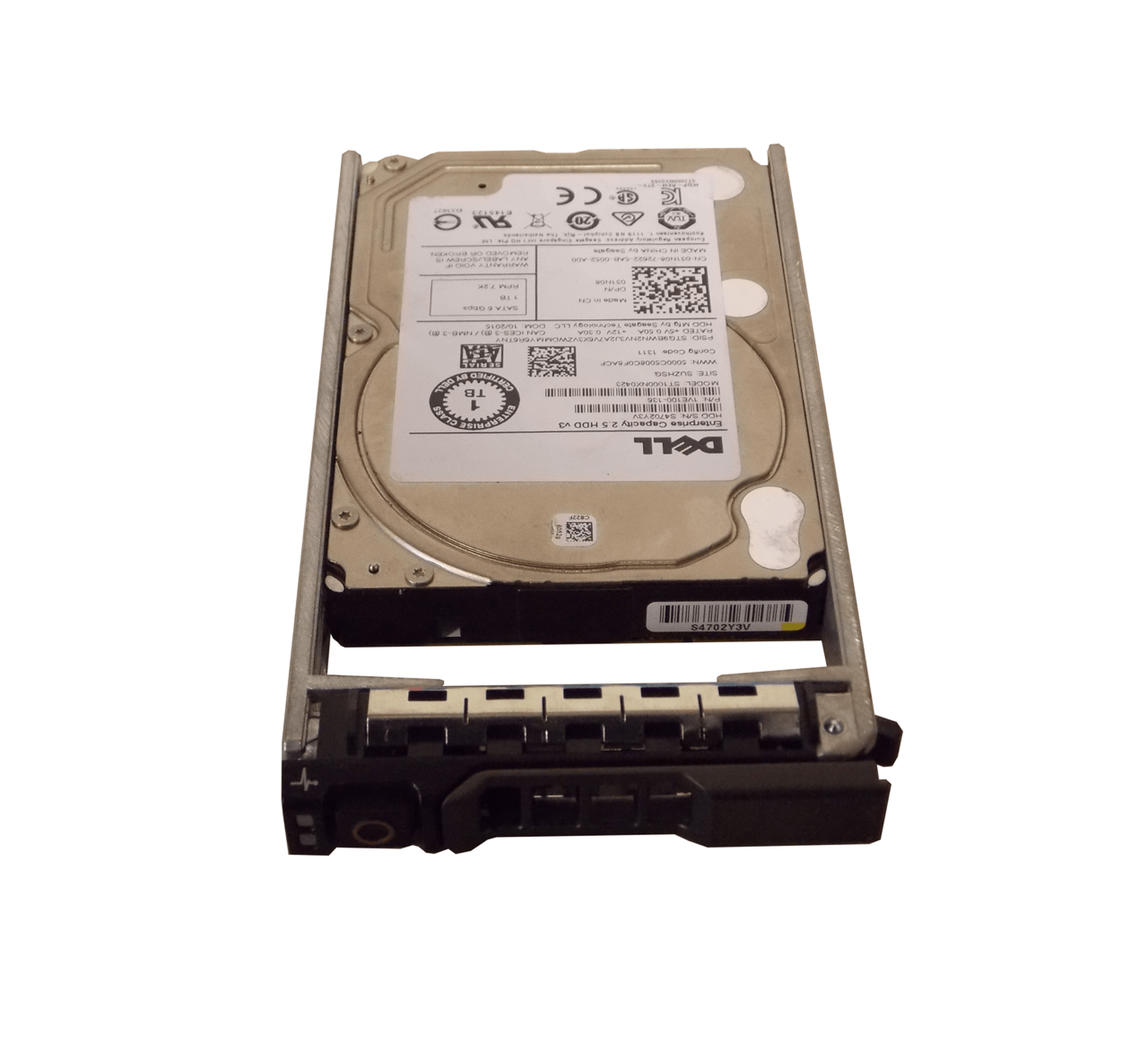 Dell 1TB SATA 7.2k 2.5" 6G Hard Drive 31N08