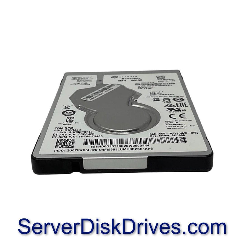 Seagate BarraCuda ST500LM034 500GB 7200RPM 128MB Cache SATA 2.5" 7mm H